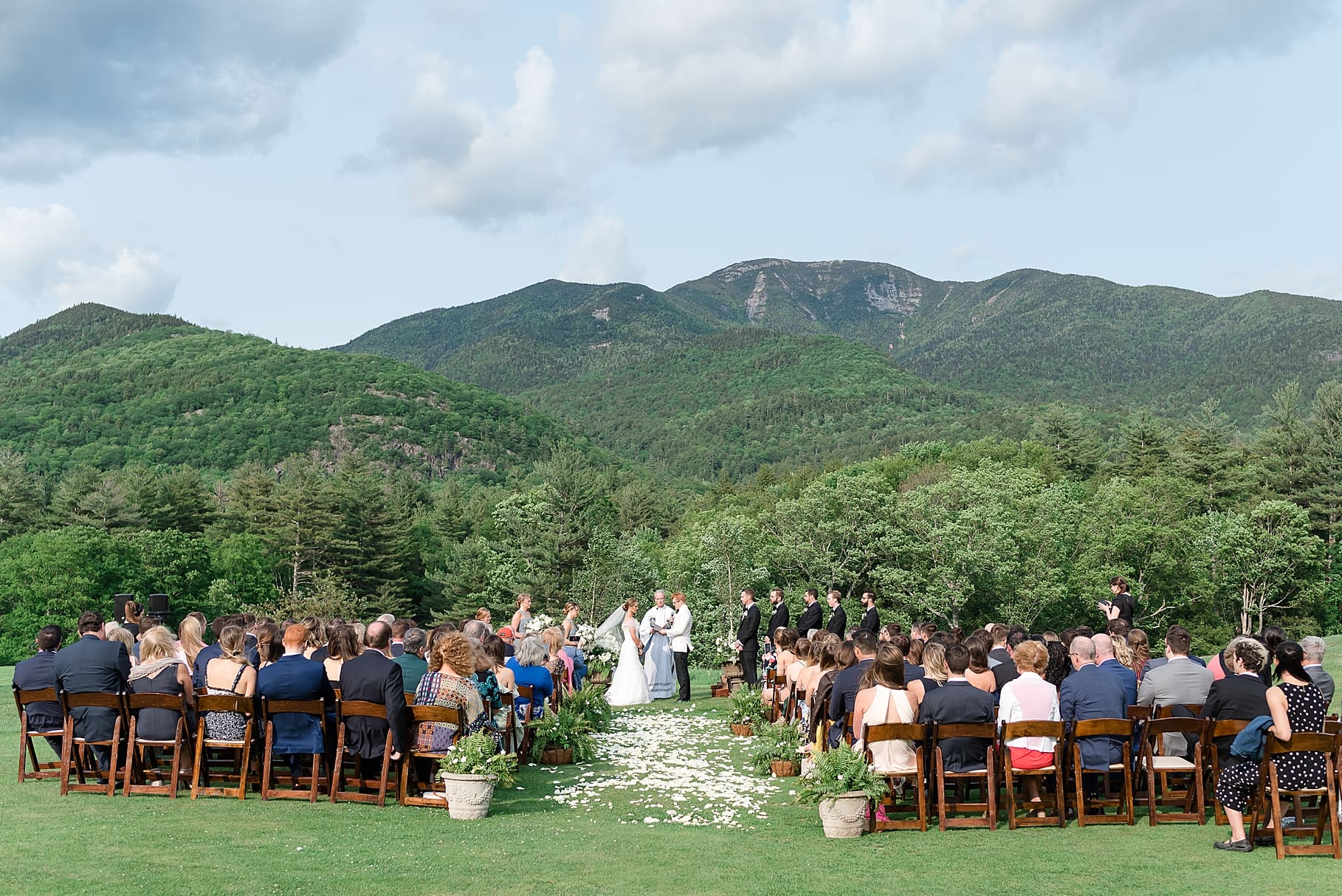 Early Summer Wedding at the Ausable Club - Adirondack Weddings in NY