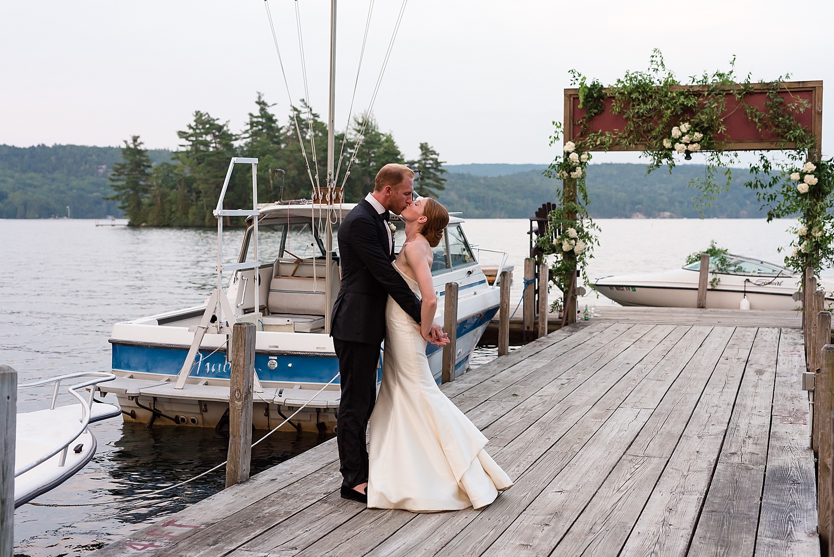 Lake George Wedding Photographer - A Modern Summer Lake Wedding