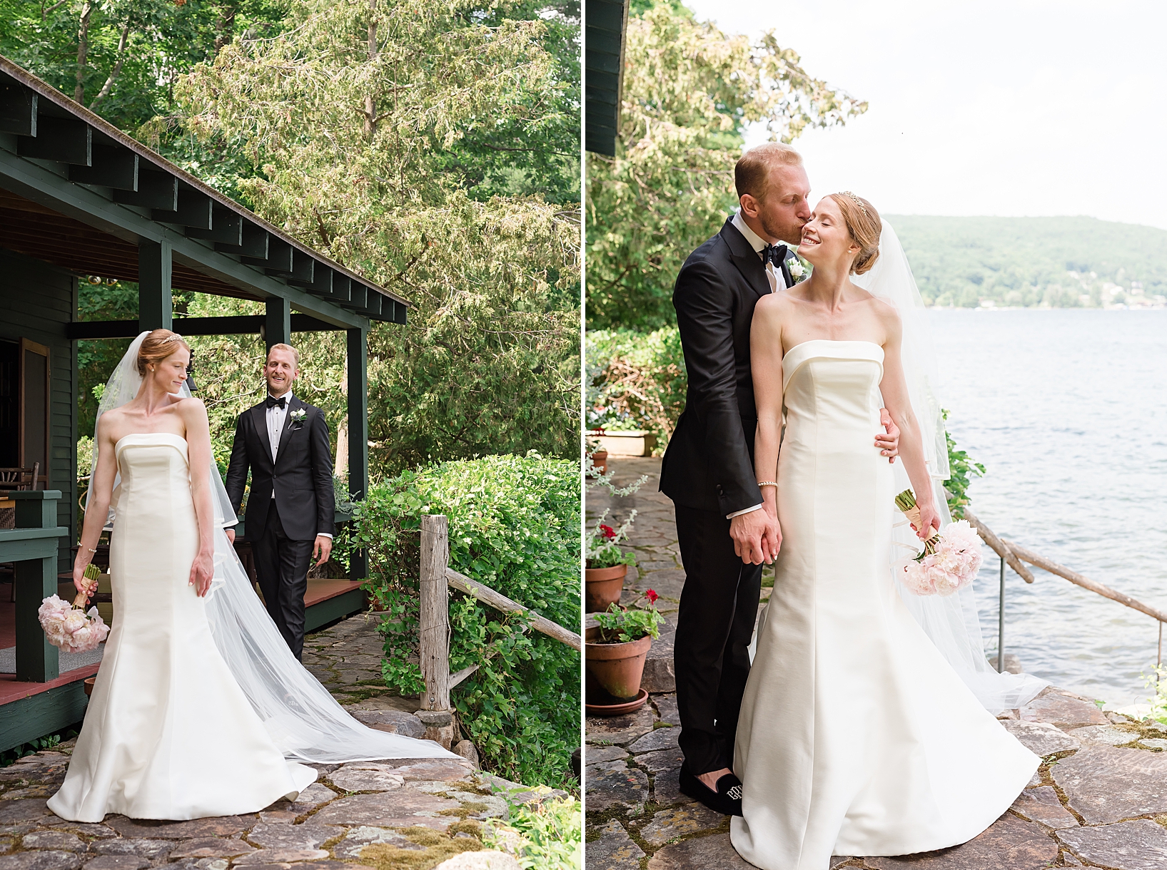 Lake George Wedding Photographer - A Modern Summer Lake Wedding